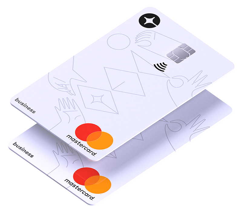 Clara y Oyster te ofrecen la tarjeta empresarial más simple.